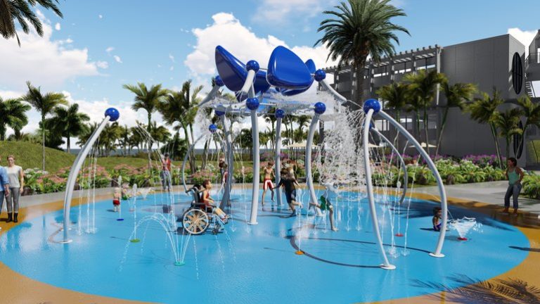Pre-Designed Splash Pads from Water Odyssey - Water Shapes